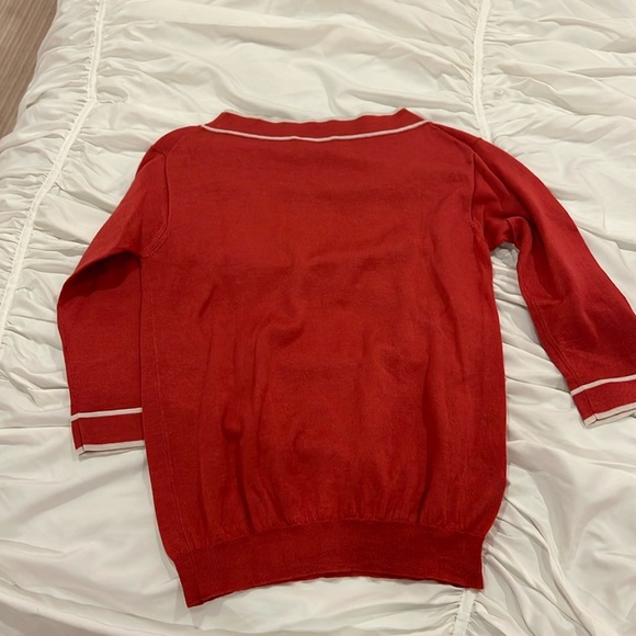 Prada | Sweaters | Prada Red Sweater | Poshmark